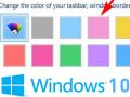 Changing Colors in Windows 10 Start Menu