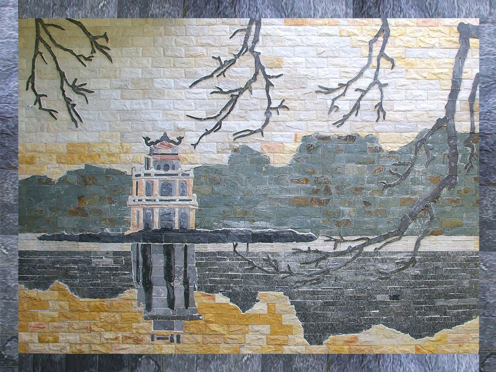 Stunning Stone Wall Art Designs