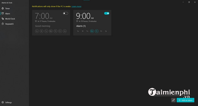 Microsoft updates its Alarms & Clock app on Windows 10 with a fresh design