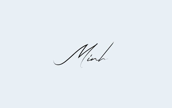 Beautiful Signature Designs for the Name Minh - The Most Stunning ...