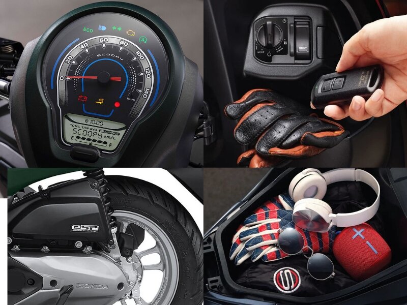 Review of imported Honda Scoopy motorbike: Beautiful design, fuel ...