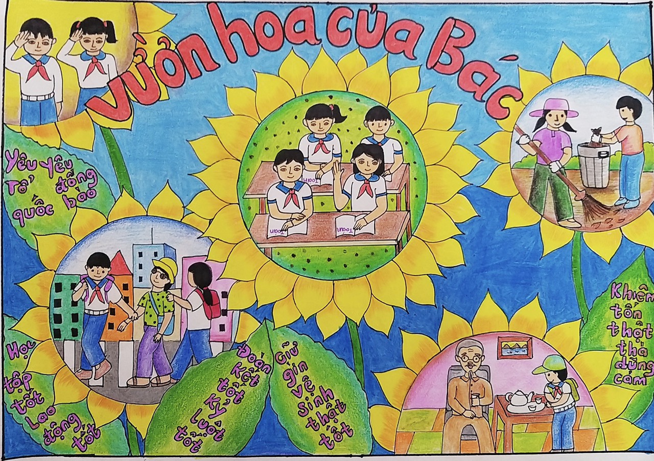 The most beautiful children's drawings doing thousands of good deeds