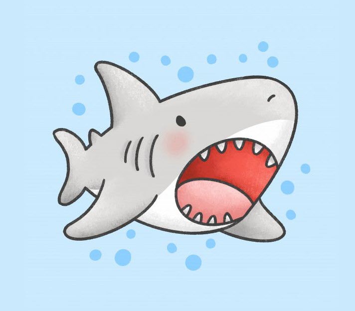 Chibi Sharks - The Most Adorable and Lovely Chibi Shark Images