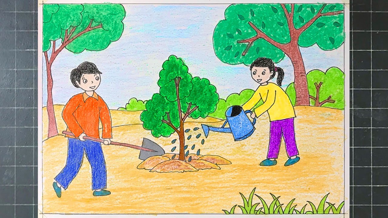 The most beautiful children's drawings doing thousands of good deeds