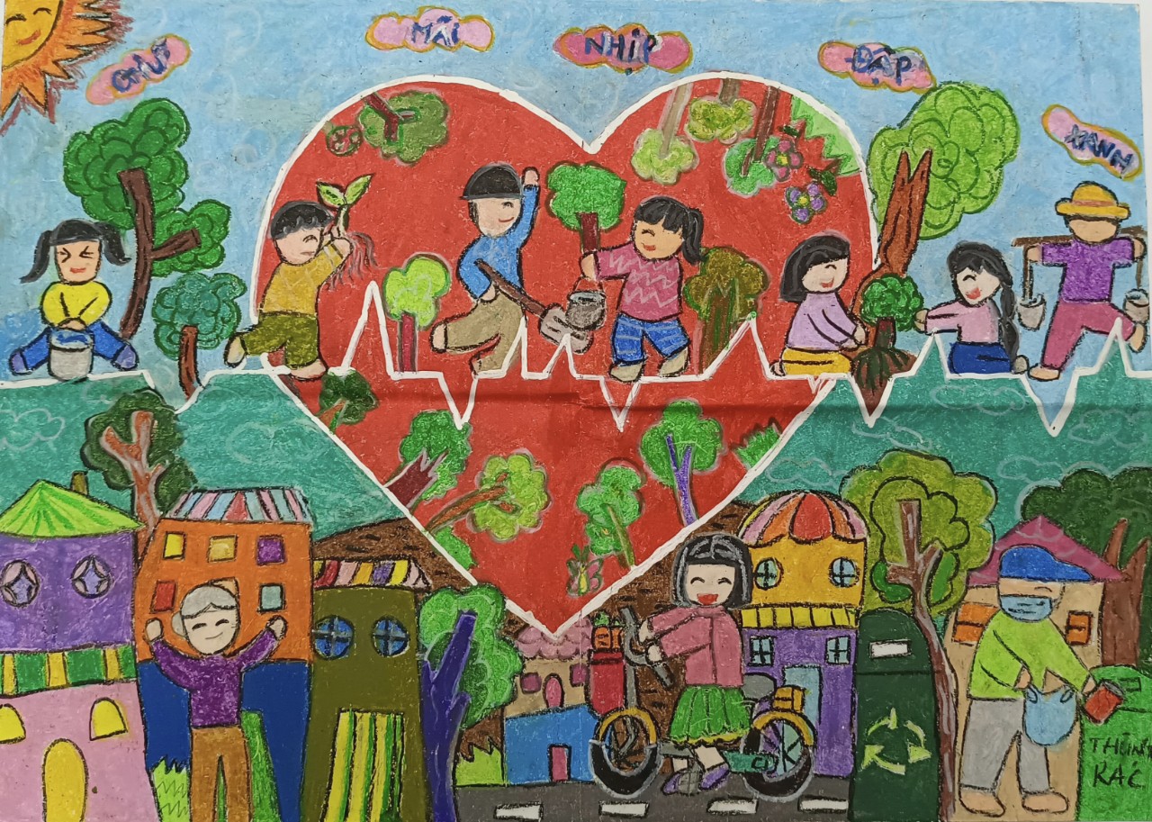 The most beautiful children's drawings doing thousands of good deeds
