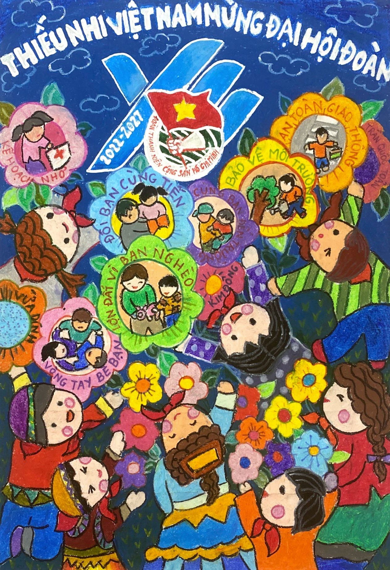 The most beautiful children's drawings doing thousands of good deeds