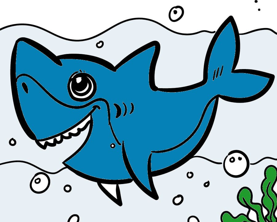 Chibi Sharks - The Most Adorable and Lovely Chibi Shark Images