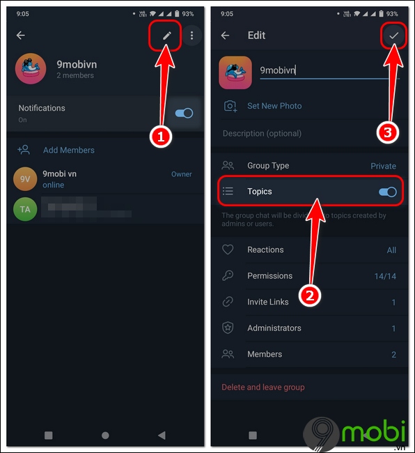 Creating Group Topics on Telegram for Discussion and Interaction