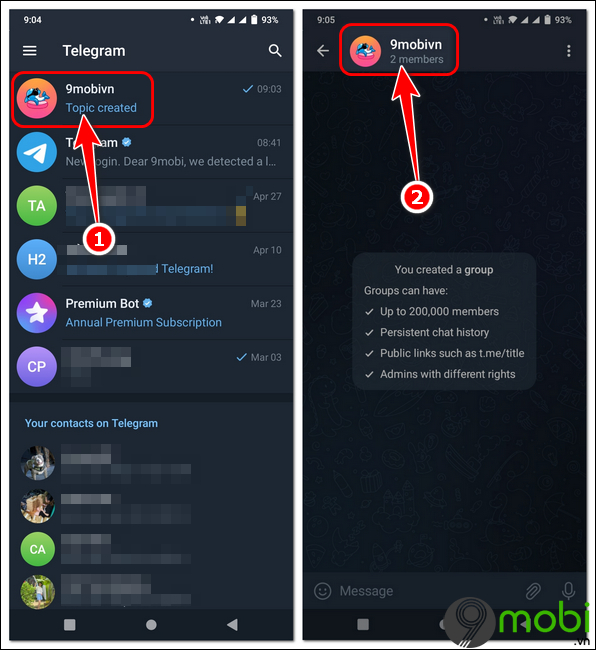 Creating Group Topics on Telegram for Discussion and Interaction