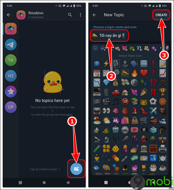 Creating Group Topics on Telegram for Discussion and Interaction