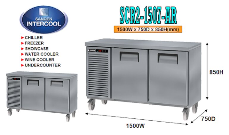 Đánh giá đầy đủ về bàn đông Sanden 2 cánh 425 lít Scf2-1507ar trên ...