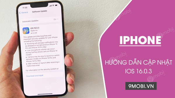 How to Update to iOS 16.0.3 and Fix Camera Issues on iPhone 14