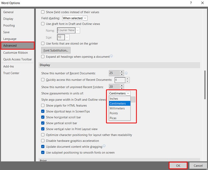 4. Red underlining error
