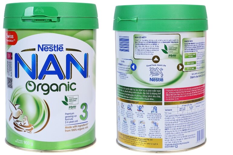 Đánh giá về sữa Nestle NAN Organic có tăng cân không? | Mytour.vn