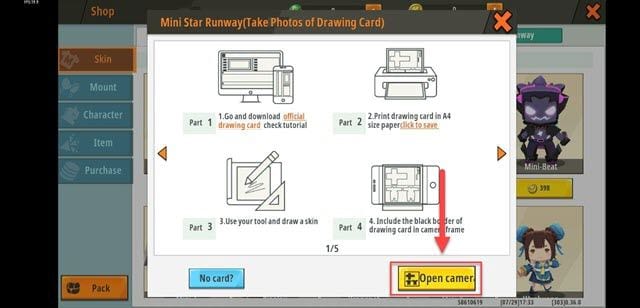 Using Mini Star Runway in Mini World Block Art