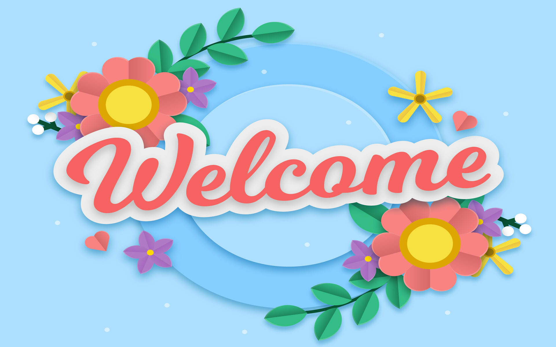 Stunning PowerPoint Welcome Backgrounds