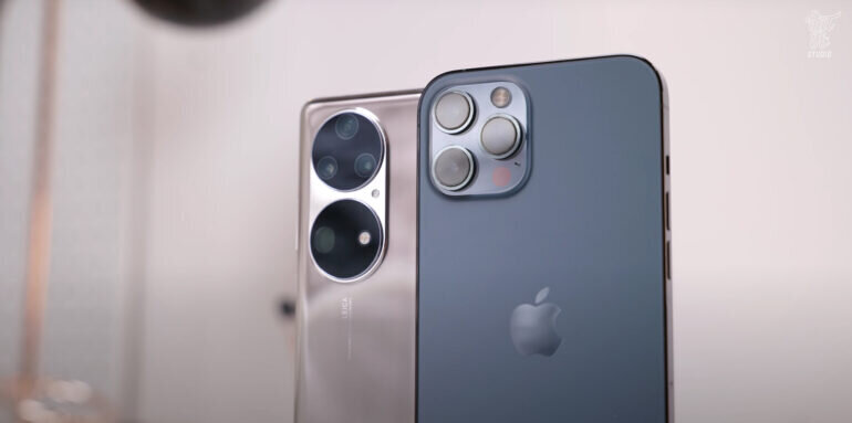 Comparison: Huawei P50 Pro vs iPhone 12 Pro Max | Mytour.vn