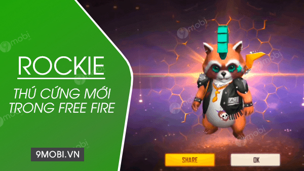 Everything you need to know about the newest sidekick in Free Fire: Rockie