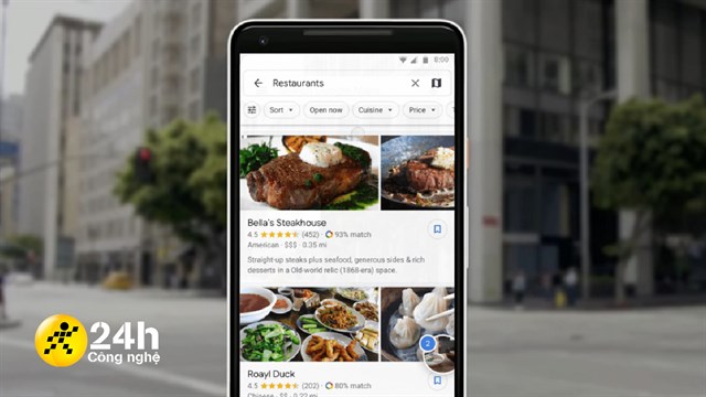 How to check out restaurant menus on Google Maps to discover what's ...