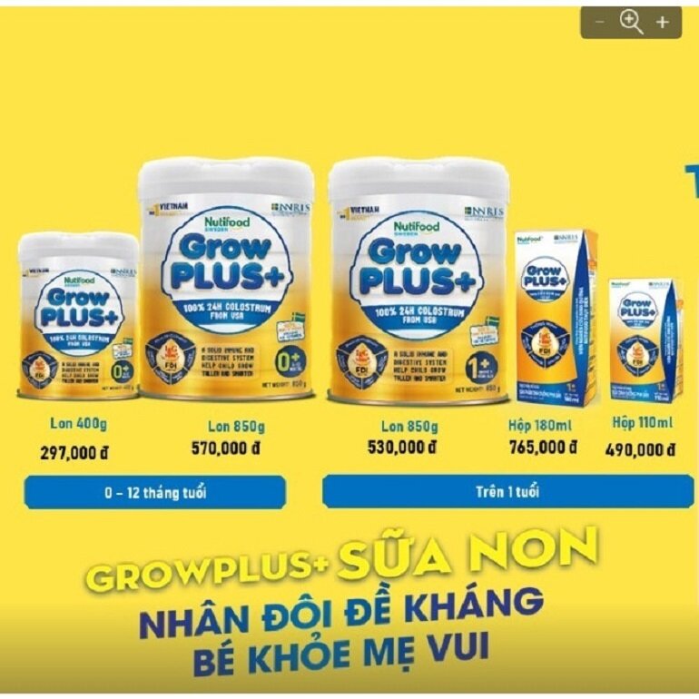 Đánh giá sữa Grow Plus vàng: Có nên mua không? | Mytour.vn