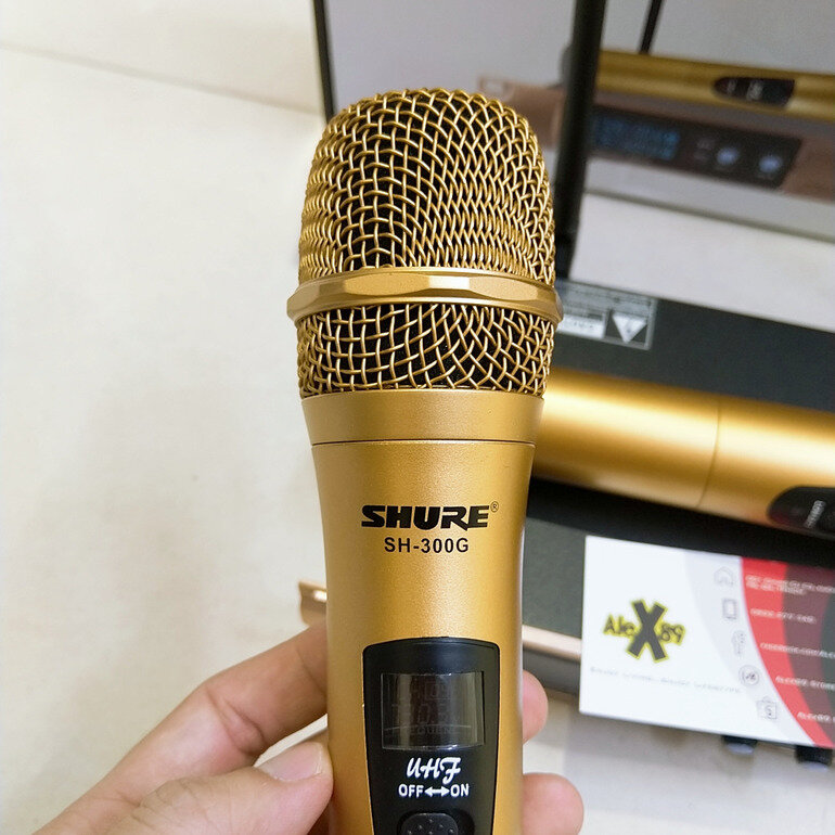 Tại sao micro Shure SH300G được lựa chọn phục vụ nhu cầu giải trí cho ...