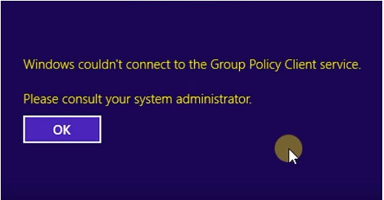 Resolving the issue: 'Unable to connect to the Group Policy client service' - TheTechGenius.com