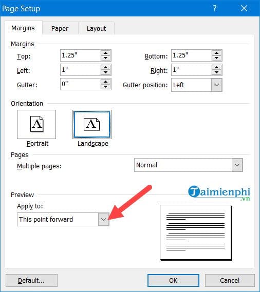 Rotate Paper Horizontally in Word 2016, 2013, 2010, 2007, 2003