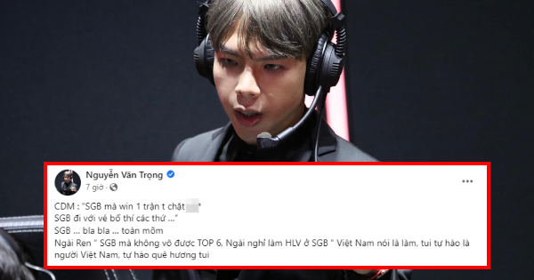 Trước khi bước vào cuộc đấu lớn với T1 tại MSI 2022, HLV Ren tuyên bố: 'Chỉ có top 6 mới đủ sức ...