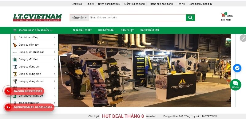 I.T.C Việt Nam - Chuyên phân phối dụng cụ cầm tay, đồ bảo hộ lao động ...
