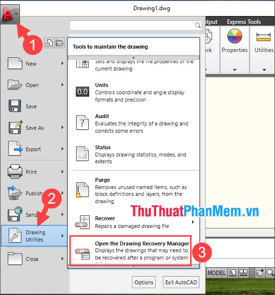 How to Recover Unsaved AutoCAD Files