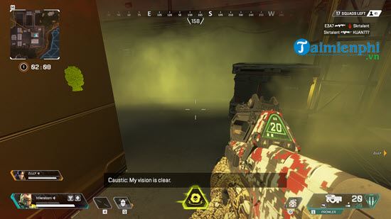 Mastering Caustic's Strategies in Apex Legends