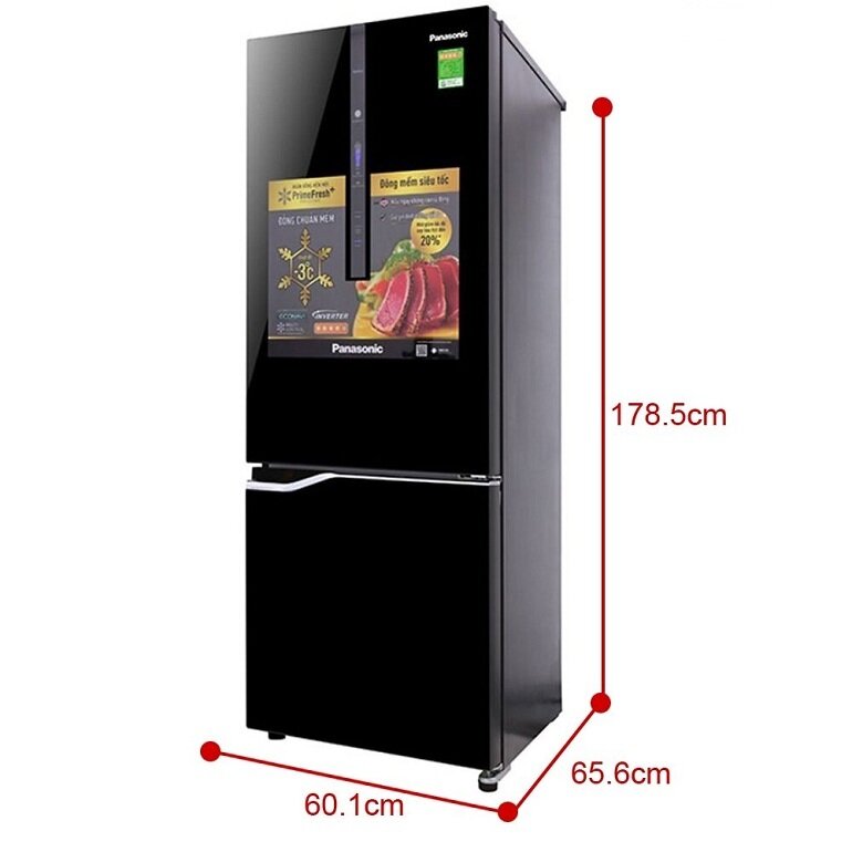 Panasonic Inverter 322L NR-BC360QKVN Refrigerator Review: What's the ...