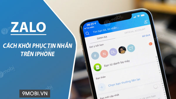 How to Restore Zalo Messages on iPhone and iPad