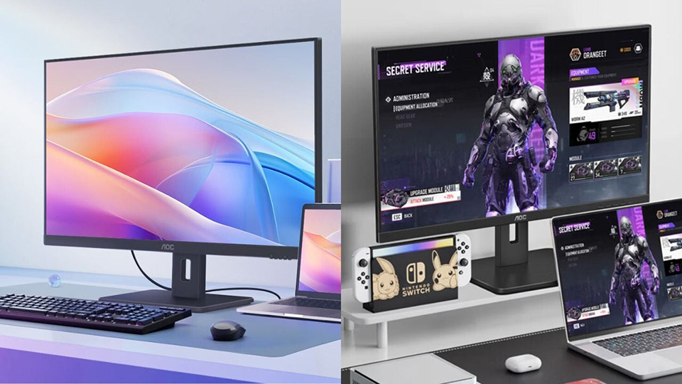 AOC Q27E12C Unveiled: 27-inch IPS 2K 120Hz Display at 3.38 Million VND