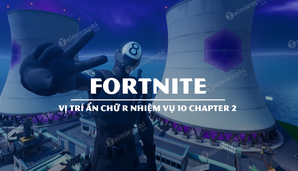 Hidden Location of Letter R in Fortnite Chapter 2 Challenge
