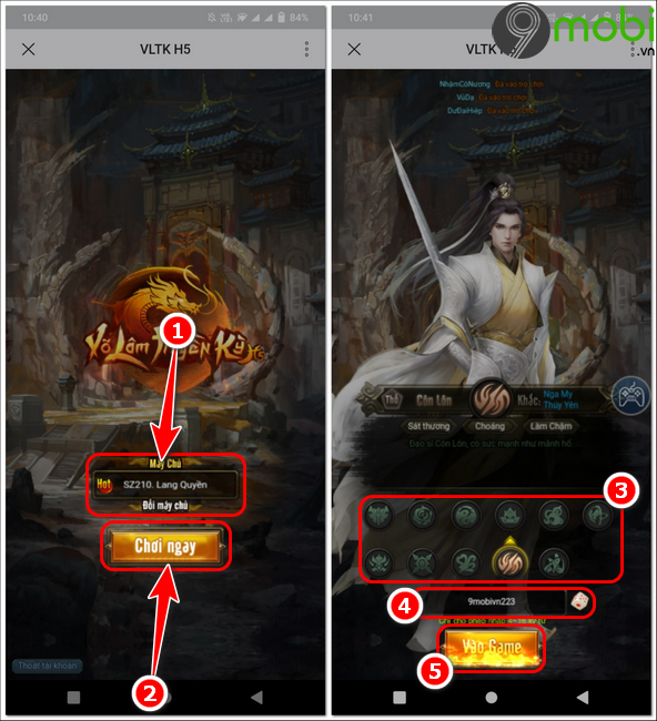 Detailed Guide to Playing VLTK H5 on Zalo