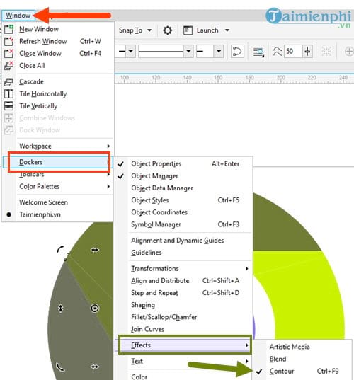 Designing Google Chrome Logo with CorelDraw, Creating Google Chrome Icon
