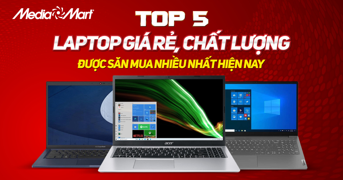 Top 5 Most Popular Budget-Friendly Laptops Today