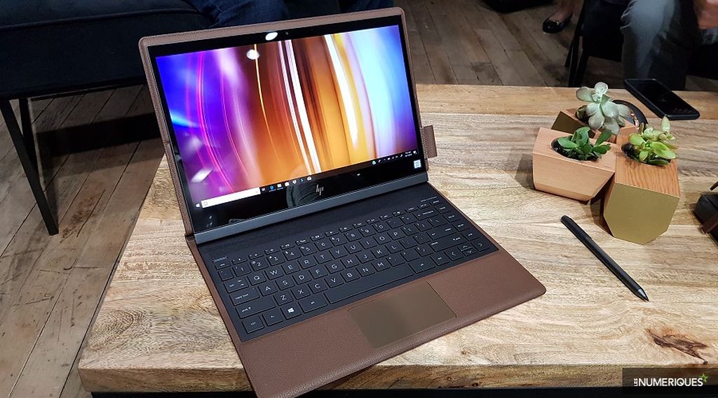 Tired of aluminum and plastic? HP introduces the world's first leather ...
