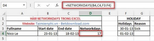 Excel NETWORKDAYS Function: Mastering the Art of Calculating Workdays