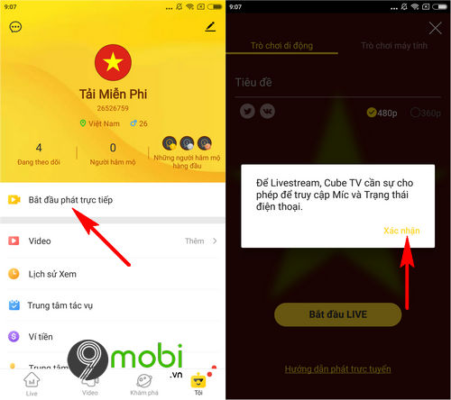 Guide on Livestreaming on CubeTV using iPhone and Android Phones