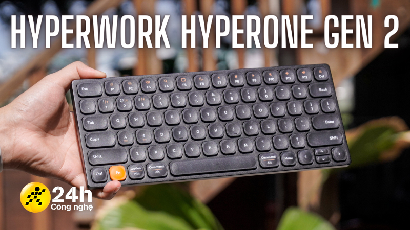 Hands-on with Hyperwork HyperOne Gen 2: Super lightweight keyboard ...