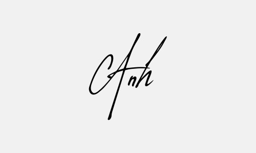 The Most Beautiful Signature for the Name Anh