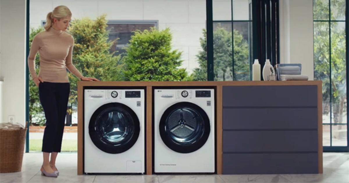 Household chores made easier with LG AI DD washing machine