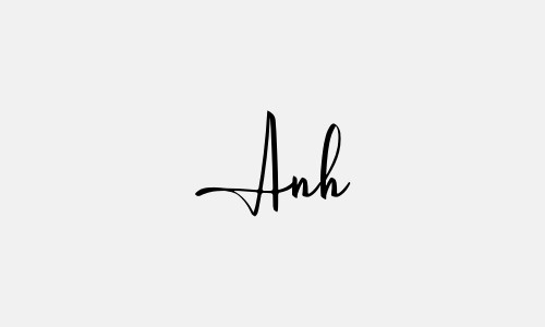The Most Beautiful Signature for the Name Anh