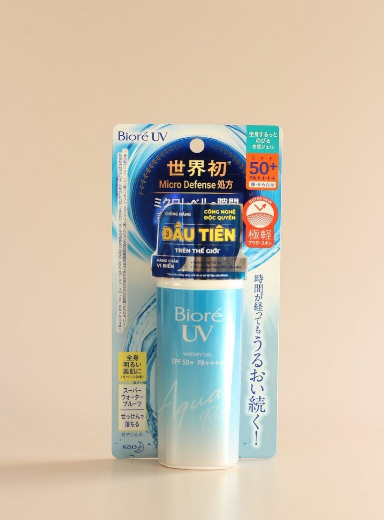 Discover the allure of Biore Japan's new Aqua Rich Watery Gel sunscreen ...