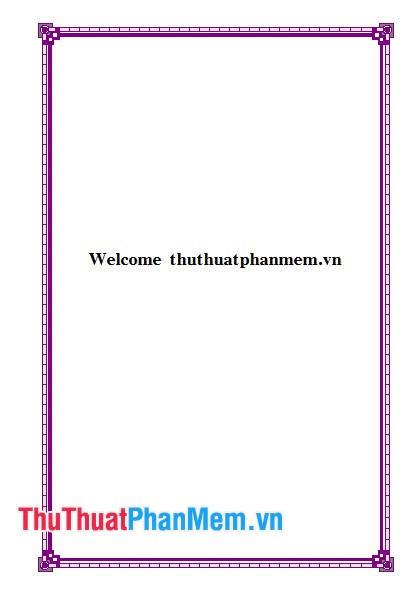 Beautiful Frame Templates in Word