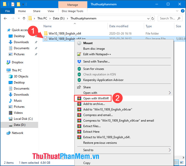 How to Create ISO Files Using WinRAR