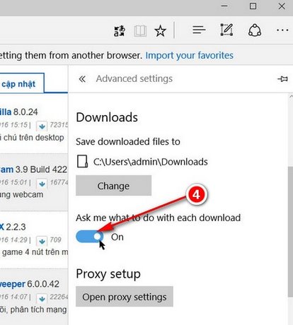 How to Disable Automatic Downloads on Microsoft Edge Web Browser