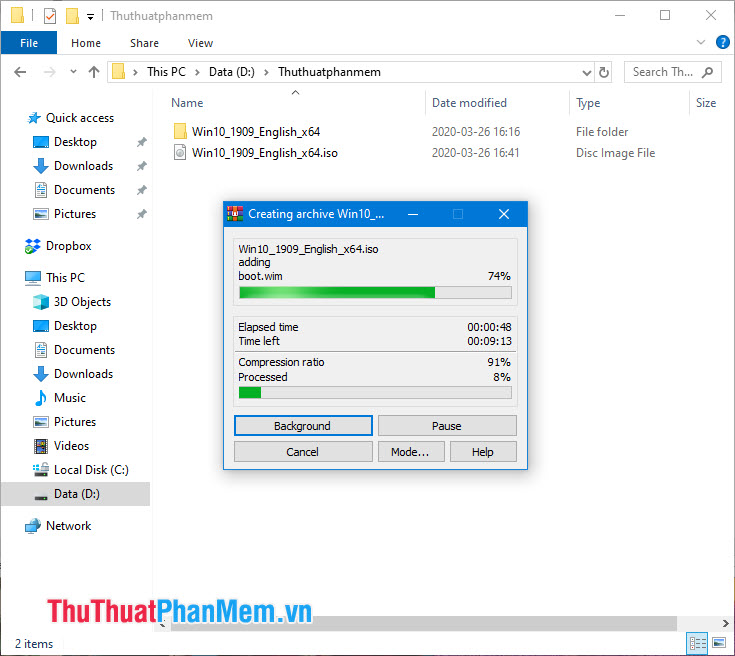 How to Create ISO Files Using WinRAR